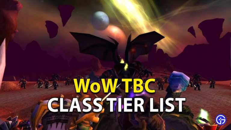 WoW Classic TBC Class Tier List - Best Classes Ranked