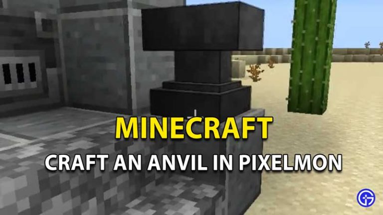 Minecraft Pixelmon Anvil Crafting Guide - Get Poke Balls & Aluminum Plates