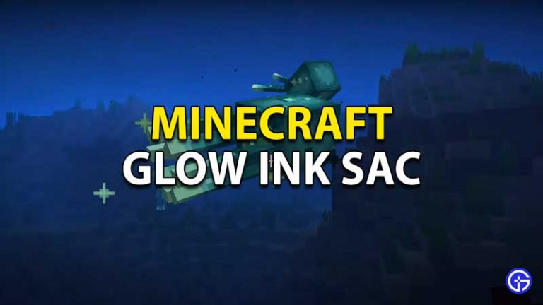Minecraft Glow Ink Sac: How To Get & Use To Make Glow Items