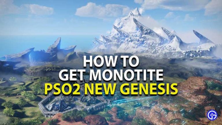 How To Get Monotite In PSO2 | Phantasy Star Online 2 Farming Guide
