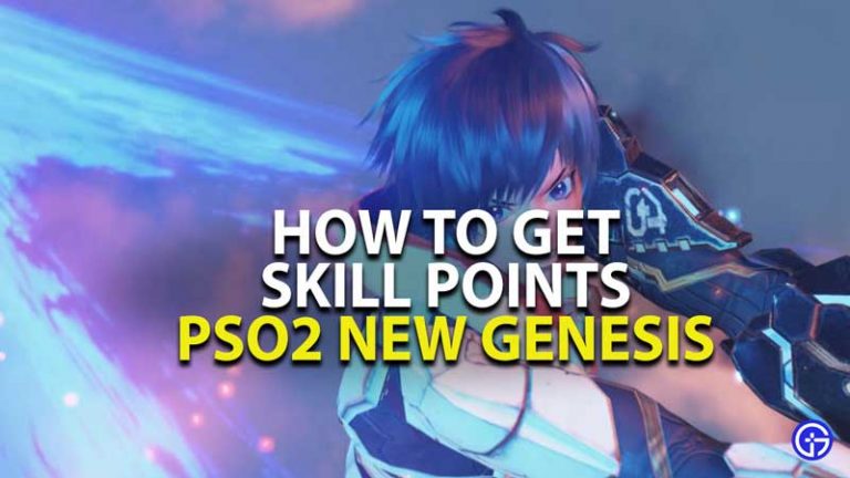 How To Get Skill Points In PSO2 New Genesis | Point Farming Guide