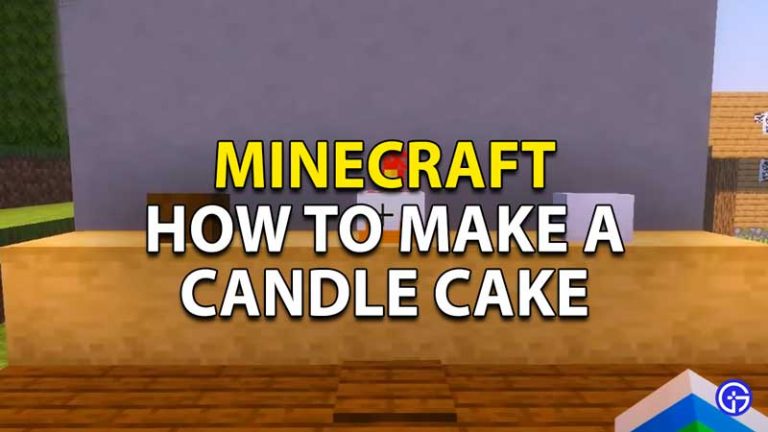 How To Make A Candle Cake In Minecraft 1.17 For Birthdays