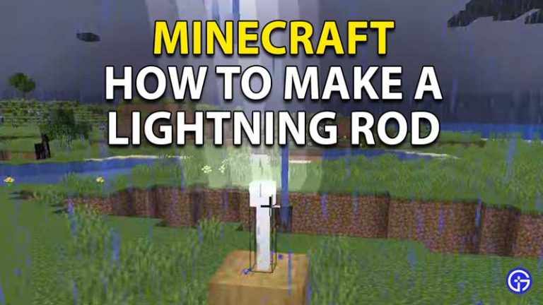 Lightning Rod Minecraft: How To Make | Crafting Guide