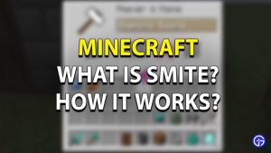 Minecraft Smite Guide - How to use Smite Enchantment?