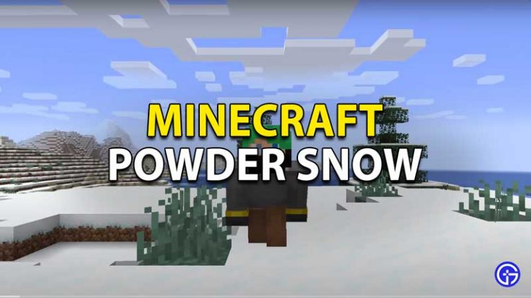 How To Get Powder Snow In Minecraft 1.17 Caves & Cliffs