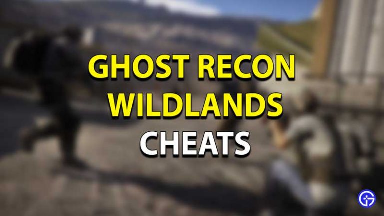 Tom Clancy's Ghost Recon Wildlands Cheats - Gamer Tweak