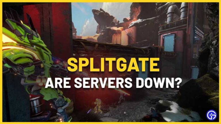 Are Splitgate Servers Down? How To Check Server Status