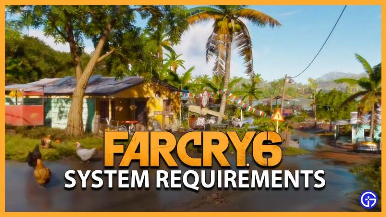 Far Cry 6 System Requirements | PC Minimum & Recommended Specs
