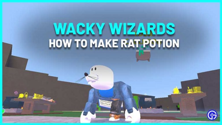 How To Make Rat (Ratty) Potion In Wacky Wizards - Gamer Tweak