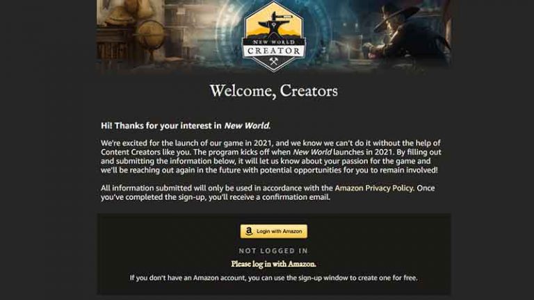 What Is The New World Creator Program? - Gamer Tweak