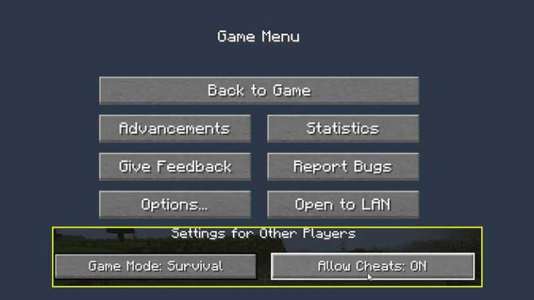 How To Enable Cheats In Minecraft Java, PE, Windows 10, Education