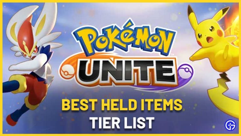 Pokemon Unite Best Held Item Tier List Ranked (2023)