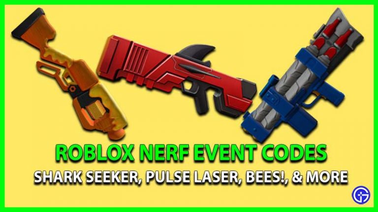 Roblox Nerf Event Codes (2023) & Free Rewards