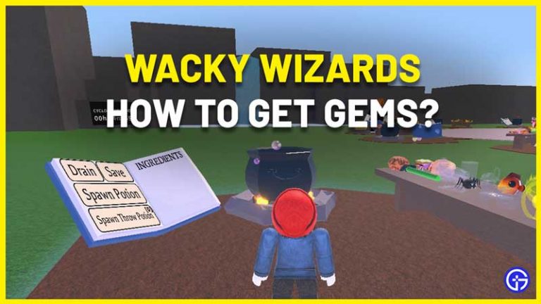 How To Get Gems In Wacky Wizards Roblox & How To Use Them