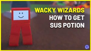 How To Make The Among Us Sus Potion In Wacky Wizards Roblox
