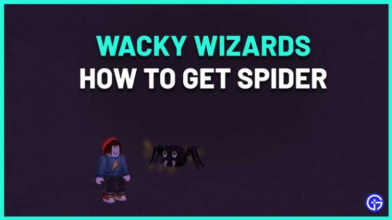 How To Get Spider Ingredient In Wacky Wizards Roblox