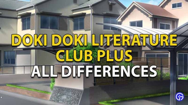 Doki Doki Literature Club (DDLC) Plus - All Differences & New Content