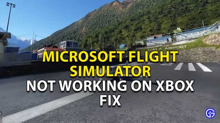 Microsoft Flight Simulator Not Working On Xbox Fix
