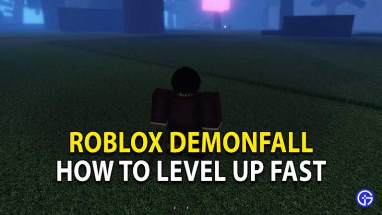 Fastest Way To Level Up In Roblox DemonFall - Gamer Tweak