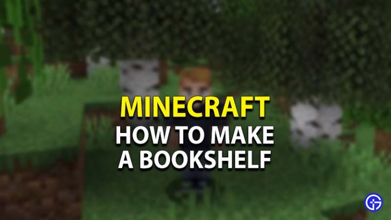 Minecraft: How To Make A Bookshelf - Gamer Tweak