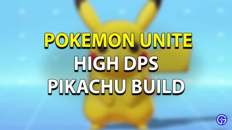 Pokemon Unite Best Pikachu Build - High Damage, Speed & Special Attack