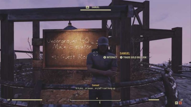 Fallout 76 Gold Bullion Vendors: Where To Find - Gamer Tweak