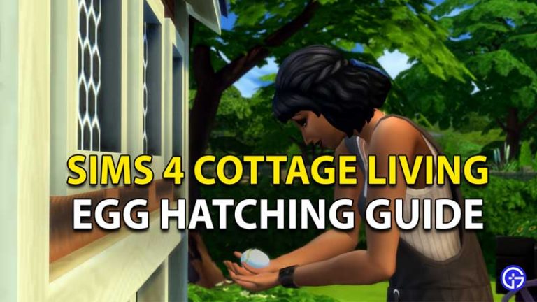 Sims 4 Cottage Living: How To Get Eggs and Hatch Them