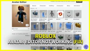 Fix Roblox Error While Updating Worn Items: Avatar Editor Not Working