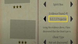 Phasmophobia DOTS Projector Guide - How To Use It?