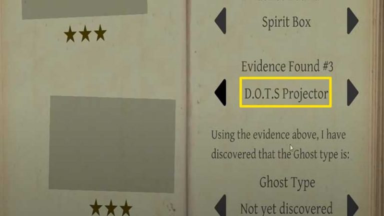 Phasmophobia DOTS Projector Guide - How To Use It?