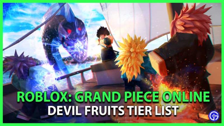 Grand Piece Online Devil Fruits Tier List (June 2023)