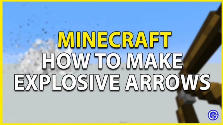Minecraft: How To Make Explosive Arrows? - Gamer Tweak