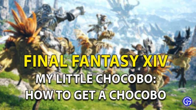 How To Get My Little Chocobo In FFXIV? - Gamer Tweak