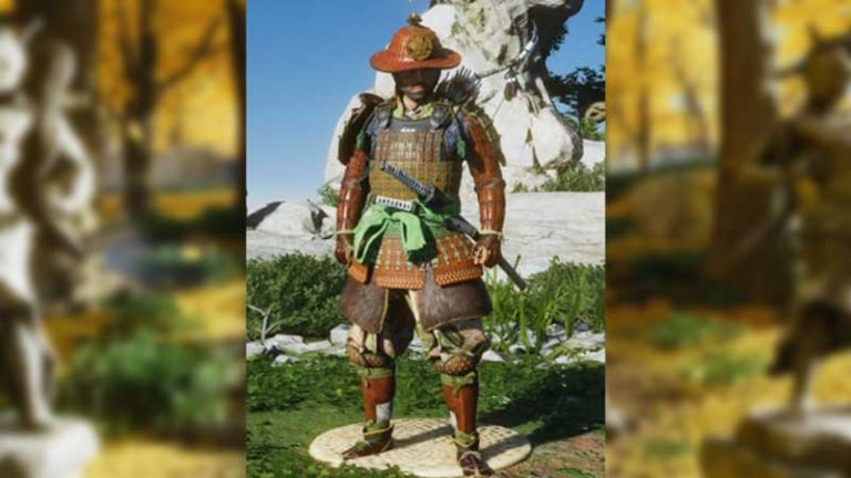 Sarugami Armor Ghost Of Tsushima: Iki Island Armor Set