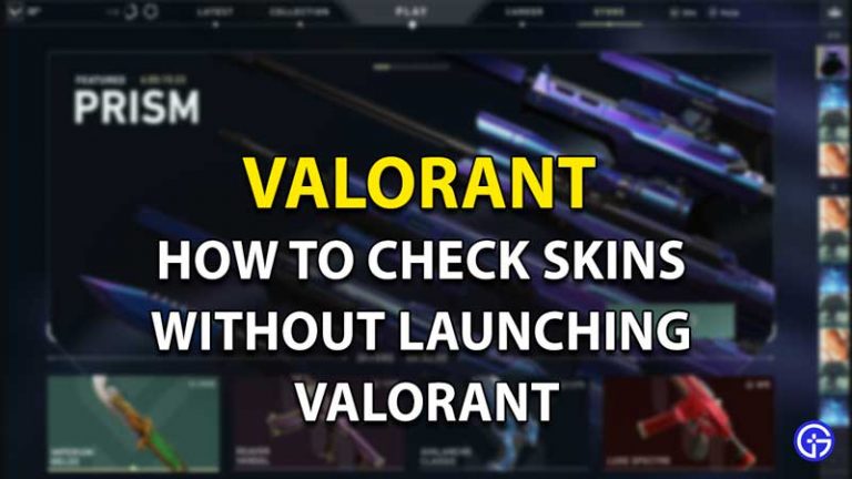 How To Check Valorant Skins Without Launching Valorant Online