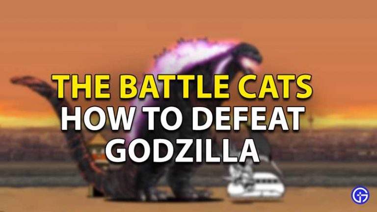 How To Beat Godzilla In The Battle Cats? - Gamer Tweak