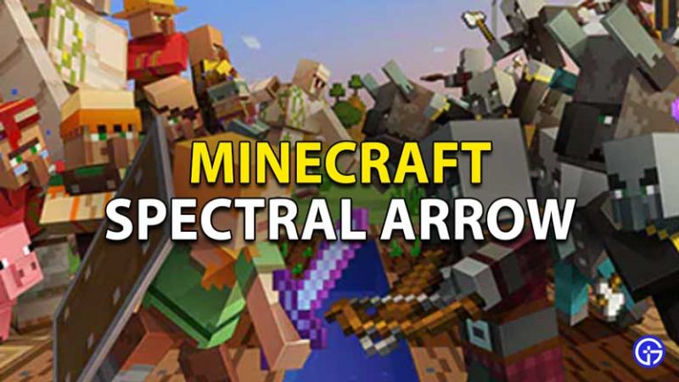 Spectral Arrow Minecraft: How To Craft And Use Resource