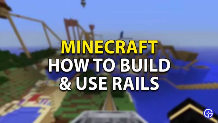 Minecraft: How To Build & Use Rails - Gamer Tweak