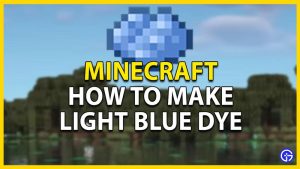 How To Craft Light Blue Dye In Minecraft - Gamer Tweak
