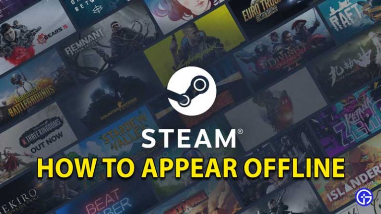 How To Appear Offline On Steam? - Gamer Tweak