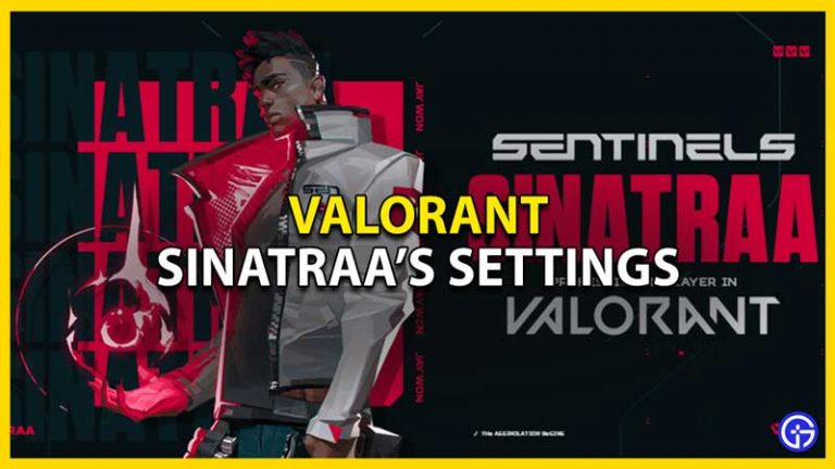 Sinatraa Valorant Settings 2022: Crosshair, Keybinds, Setup & More