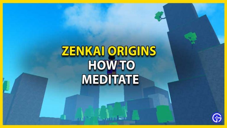 How To Meditate In Zenkai Origins & Level Up Faster - Gamer Tweak