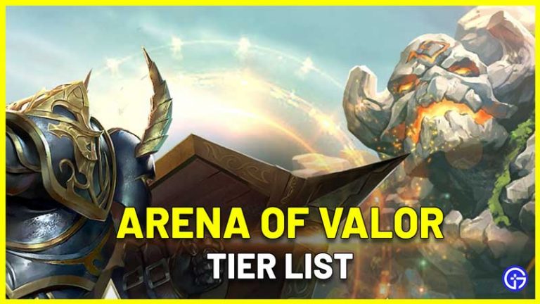 Arena Of Valor Tier List Sep 2023 - Best AoV Heroes Ranked