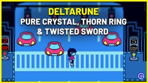 Deltarune: How To Get Pure Crystal And Thorn Ring