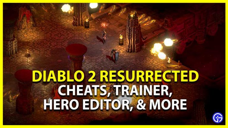 All Diablo 2 Resurrected Cheats, Trainer, Hacks, Hero Editor & More