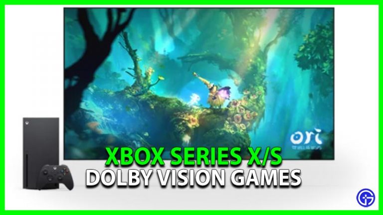 Dolby Vision Games List on Xbox Series X|S - Gamer Tweak