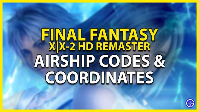 Final Fantasy FFX & X-2: All Airship Codes & Coordinates