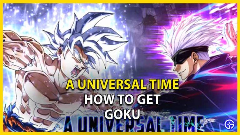 How To Get Goku In A Universal Time (AUT) Roblox - Gamer Tweak