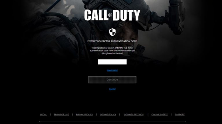 COD Two Factor Authentication Code Not Working Bug Fix - Gamer Tweak