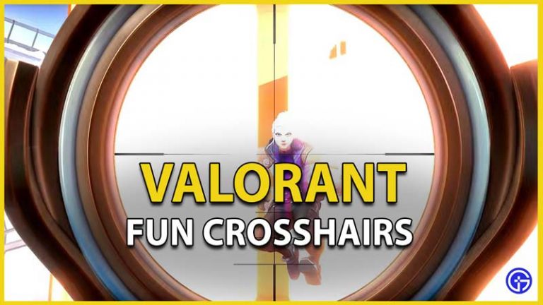 Best Cool, Fun & Funny Crosshairs In Valorant (2023)